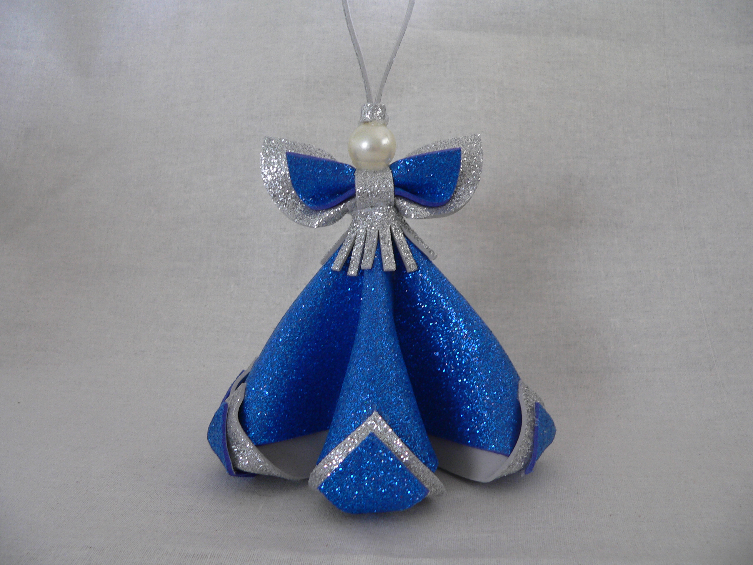 Christmas Angel - blue/silver | The Little Gift Shop